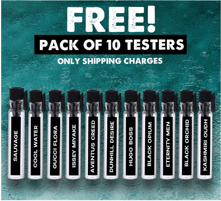 𝗕𝗥𝗔𝗡𝗗𝗘𝗗 𝗣𝗘𝗥𝗙𝗨𝗠𝗘 𝗧𝗘𝗦𝗧𝗘𝗥𝗦 𝗣𝗔𝗖𝗞 𝗢𝗙 𝟭𝟬 – Delicate Desires